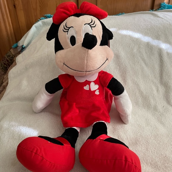 Disney | Toys | Disney Hasbro Just Play Minnie Mouse 2 Plush Toy ...